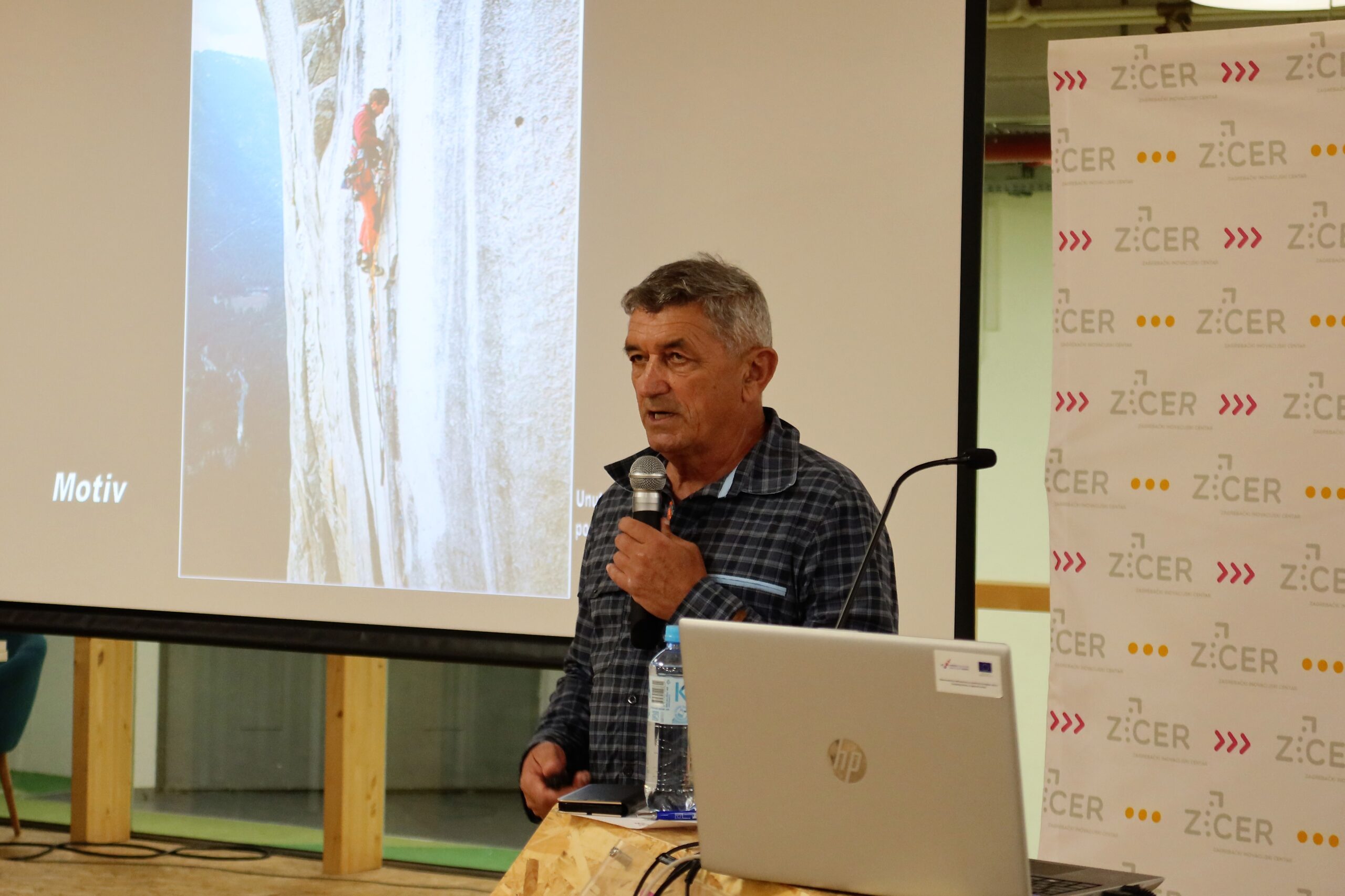 Spoj startup svijeta i alpinizma u ZICER-u: Stipe Božić održao ...