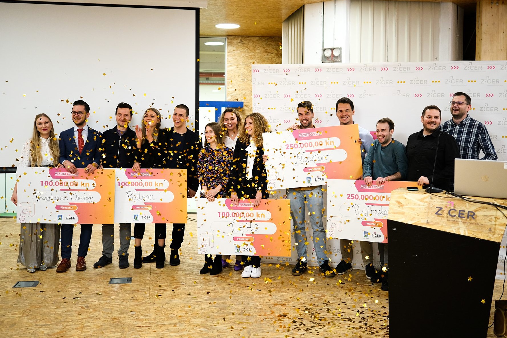 Na Zagreb Connectu Startup Factory timovi osvojili 800.000 kuna - ZICER