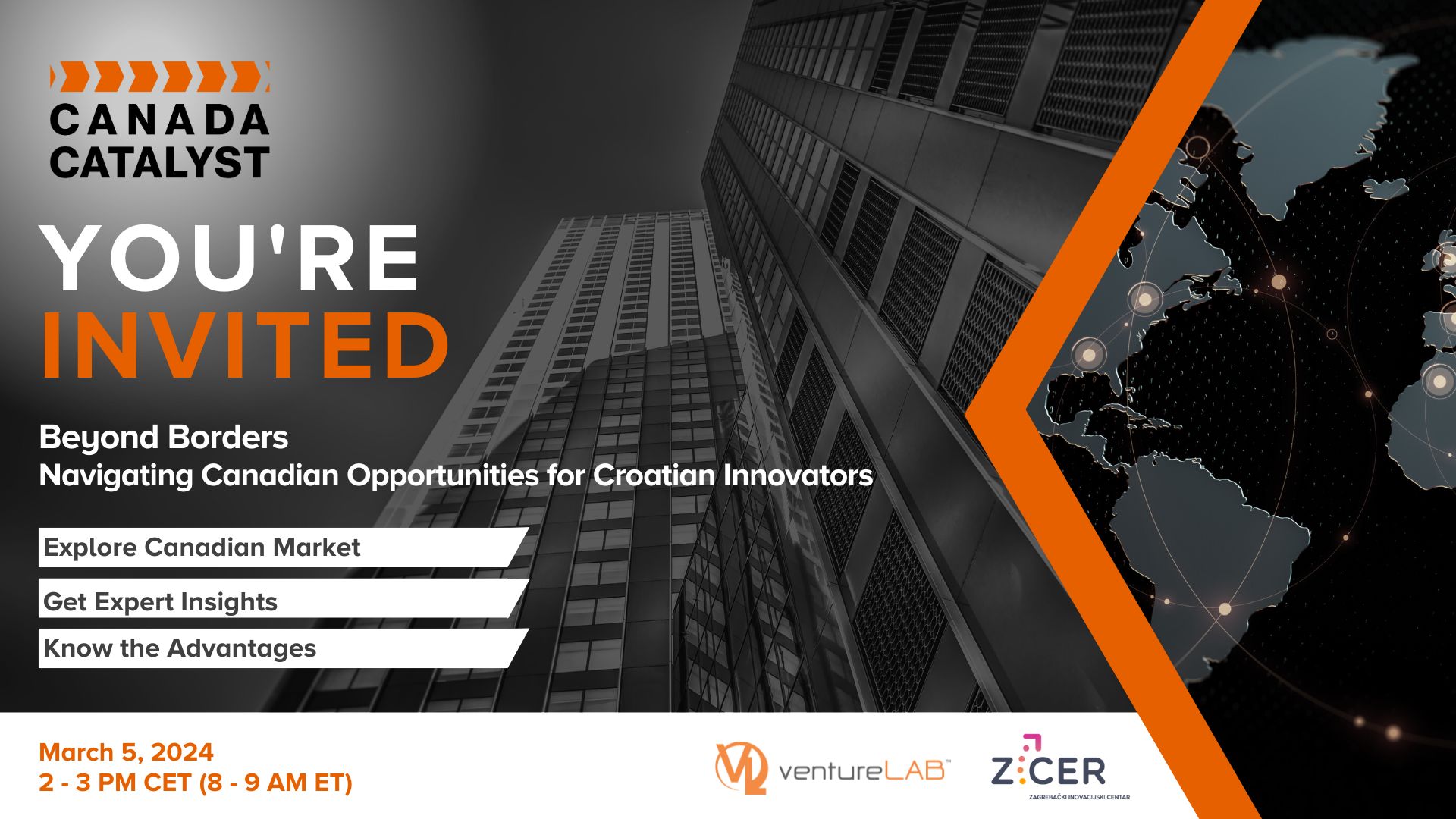 Prilika startupovima za širenje na tržište Sjeverne Amerike - ZICER