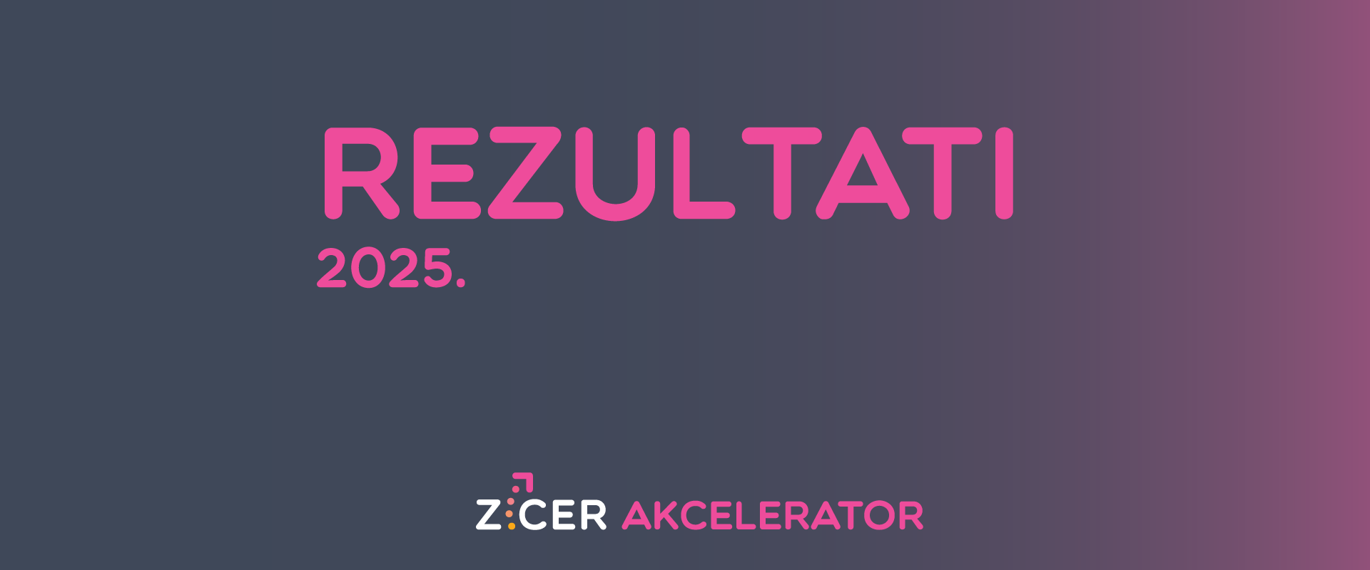 Doznajte imena timova i startupova nove generacije ZICER akceleratora ...